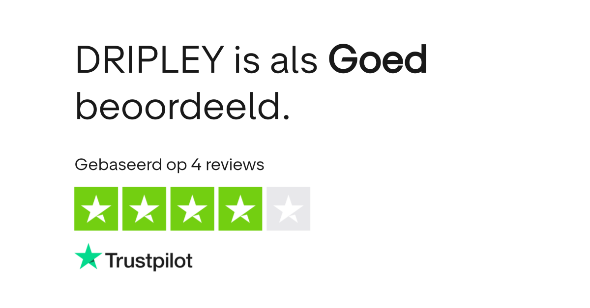 DRIPLEY reviews | Bekijk consumentenreviews over dripley.nl