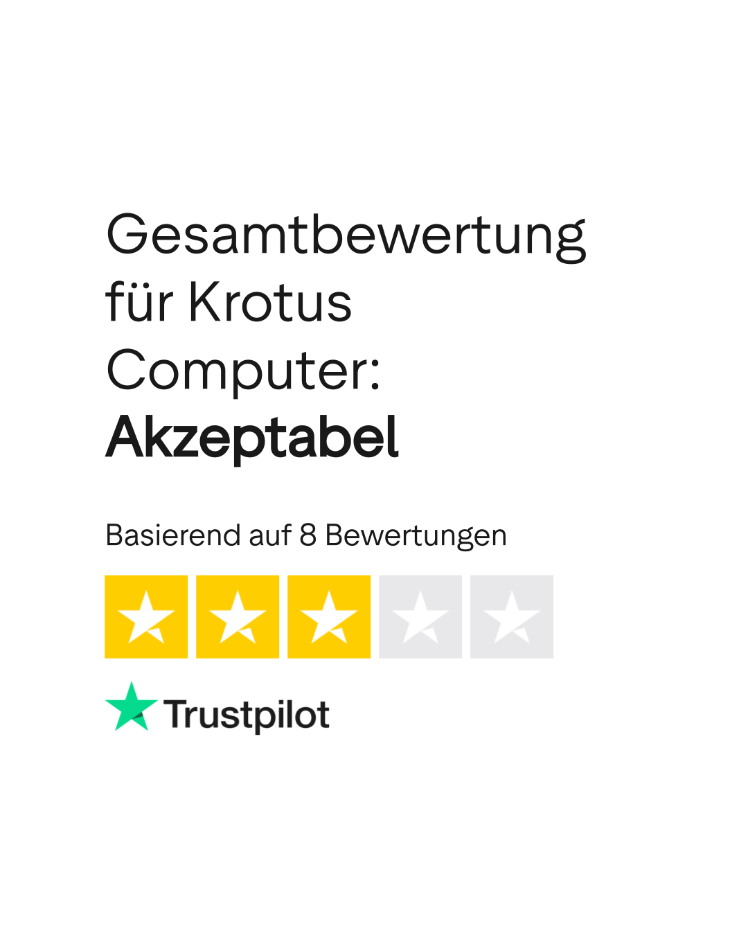 Bewertungen zu Krotus Computer | Lesen Sie Kundenbewertungen zu krotus ...