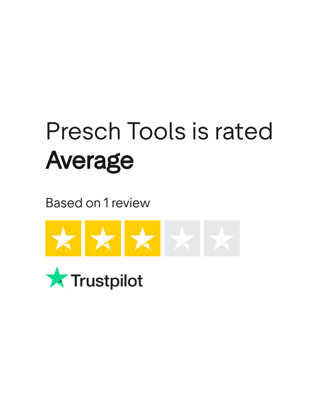 Presch Tools Reviews | Read Customer Service Reviews of www.presch ...