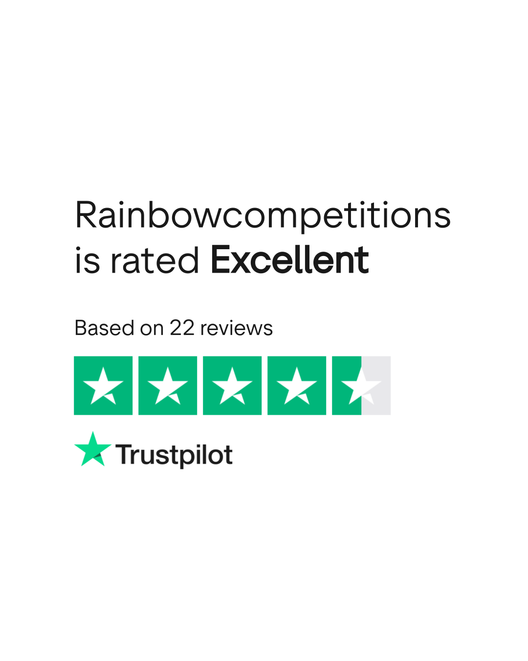 Rainbowcompetitions Reviews | Read Customer Service Reviews of rainbowcompetitions.com