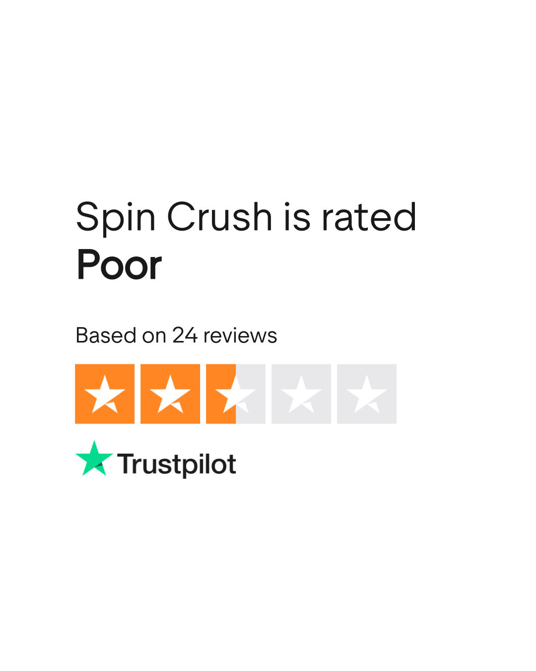 Spin Crush Reviews | Read Customer Service Reviews of spincrush.net