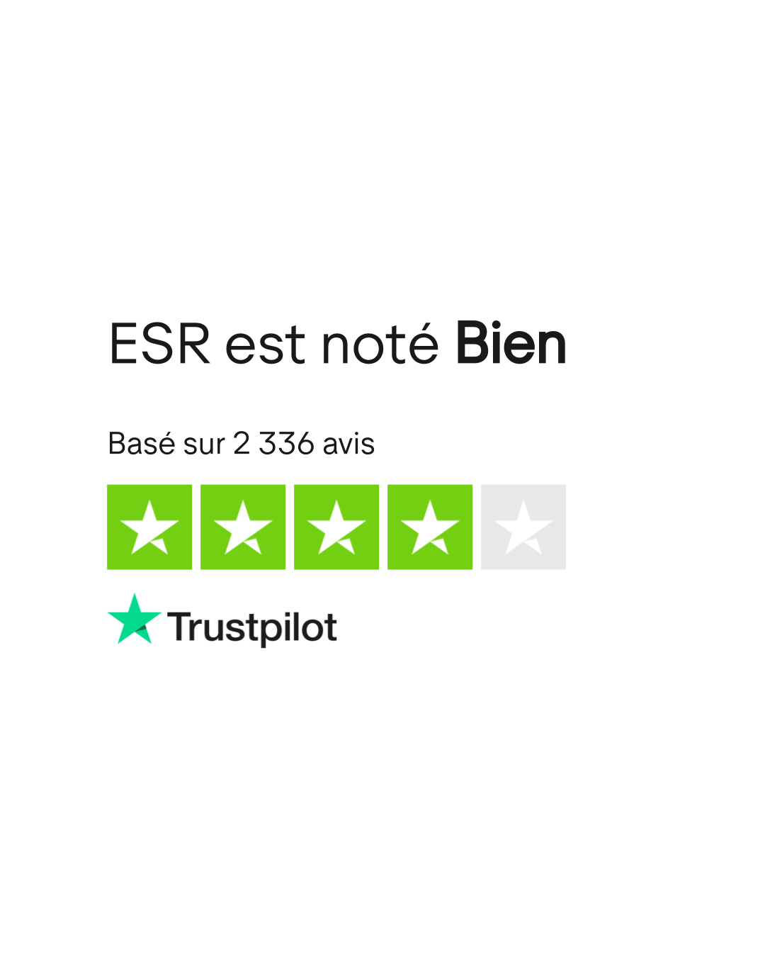 Avis de ESR | Lisez les avis marchands de esrtech.com | 2 sur 3