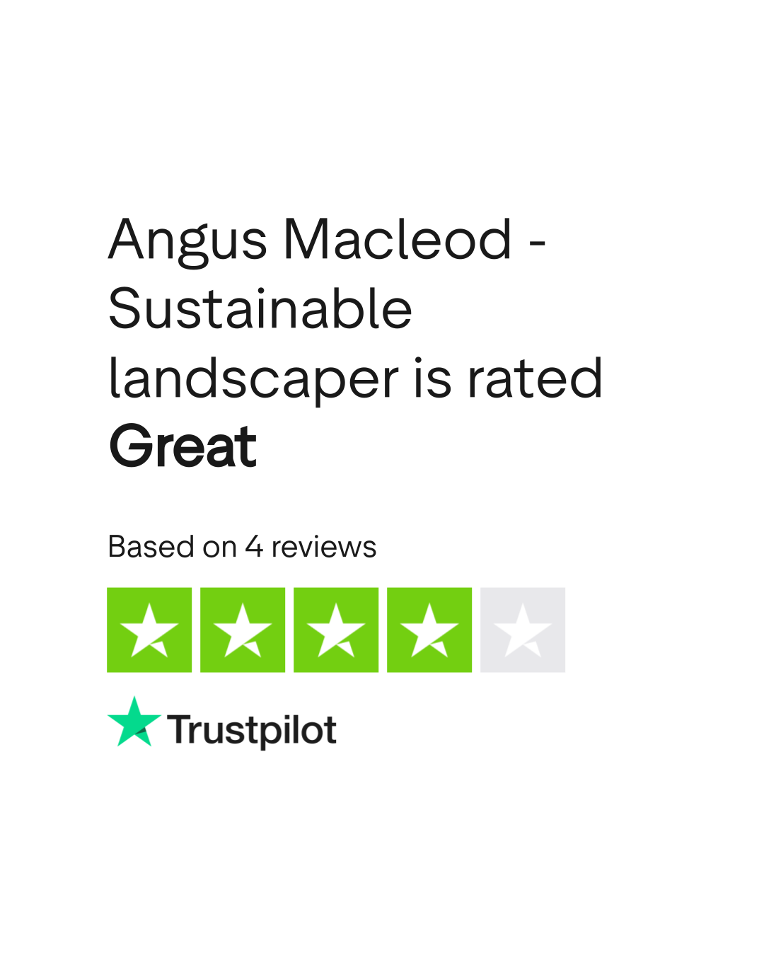 Angus Macleod - Sustainable landscaper Reviews | Read Customer Service ...