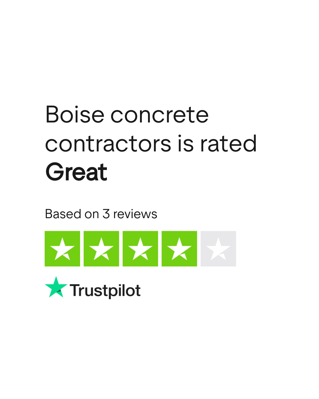 Boise concrete contractors Reviews | Read Customer Service Reviews of boiseconcretecontractors.com