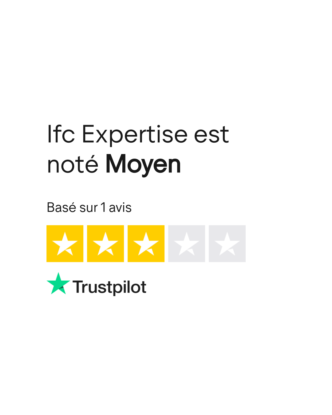 Avis de Ifc Expertise | Lisez les avis marchands de www.ifc-expertise.fr