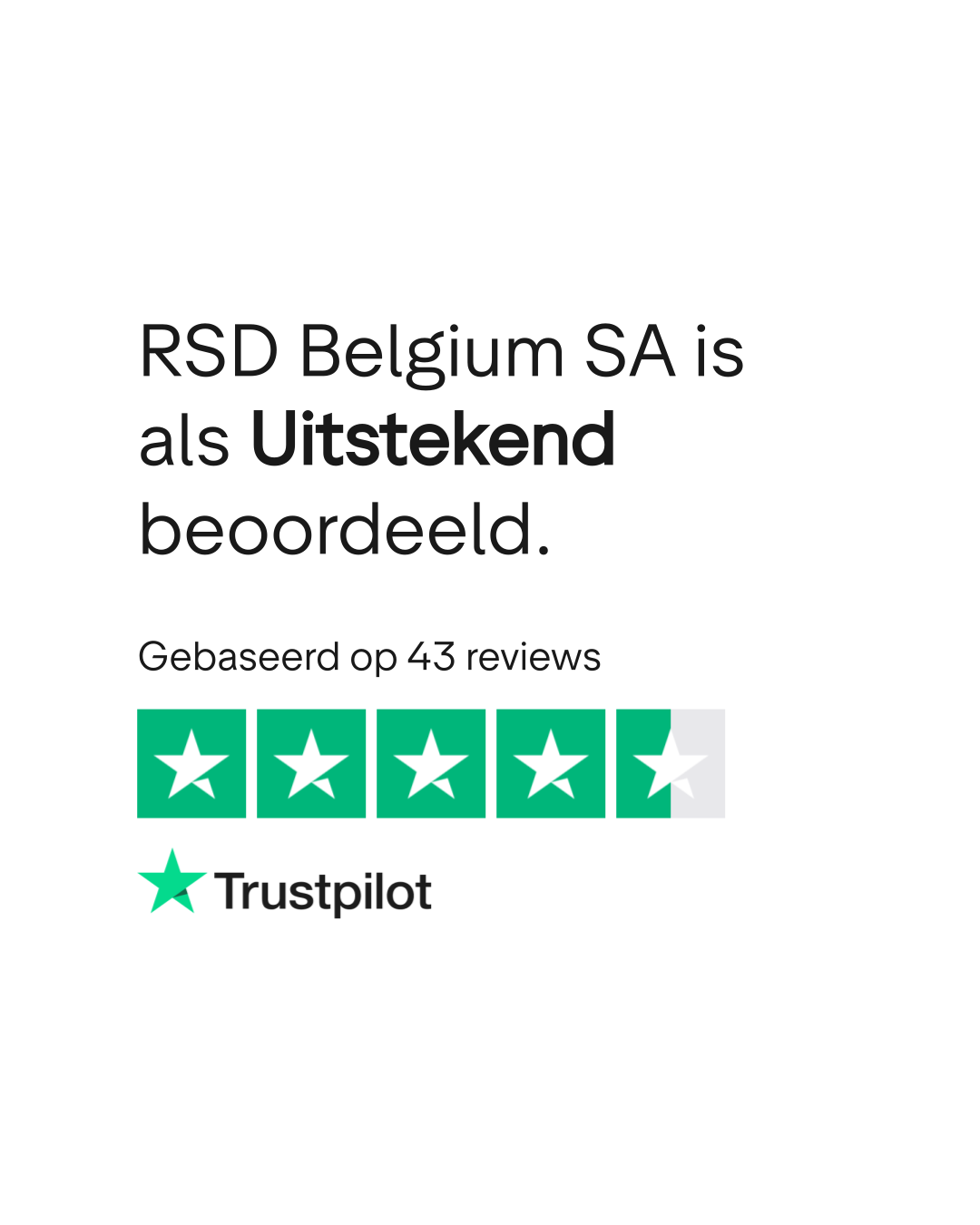 RSD Belgium SA reviews | Bekijk consumentenreviews over fr.rsd-belgium.be