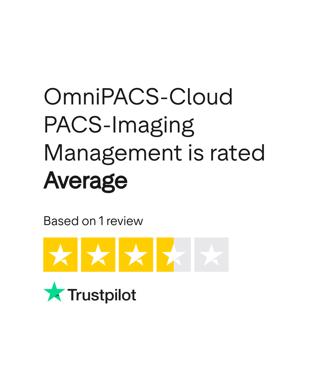 OmniPACS-Cloud PACS-Imaging Management Reviews | Read Customer Service Reviews of omnipacs.com