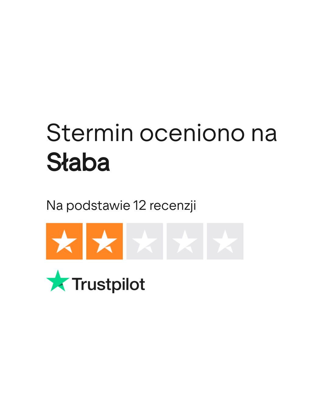 Stermin Recenzje | Czytaj recenzje klientów na temat stermin.com