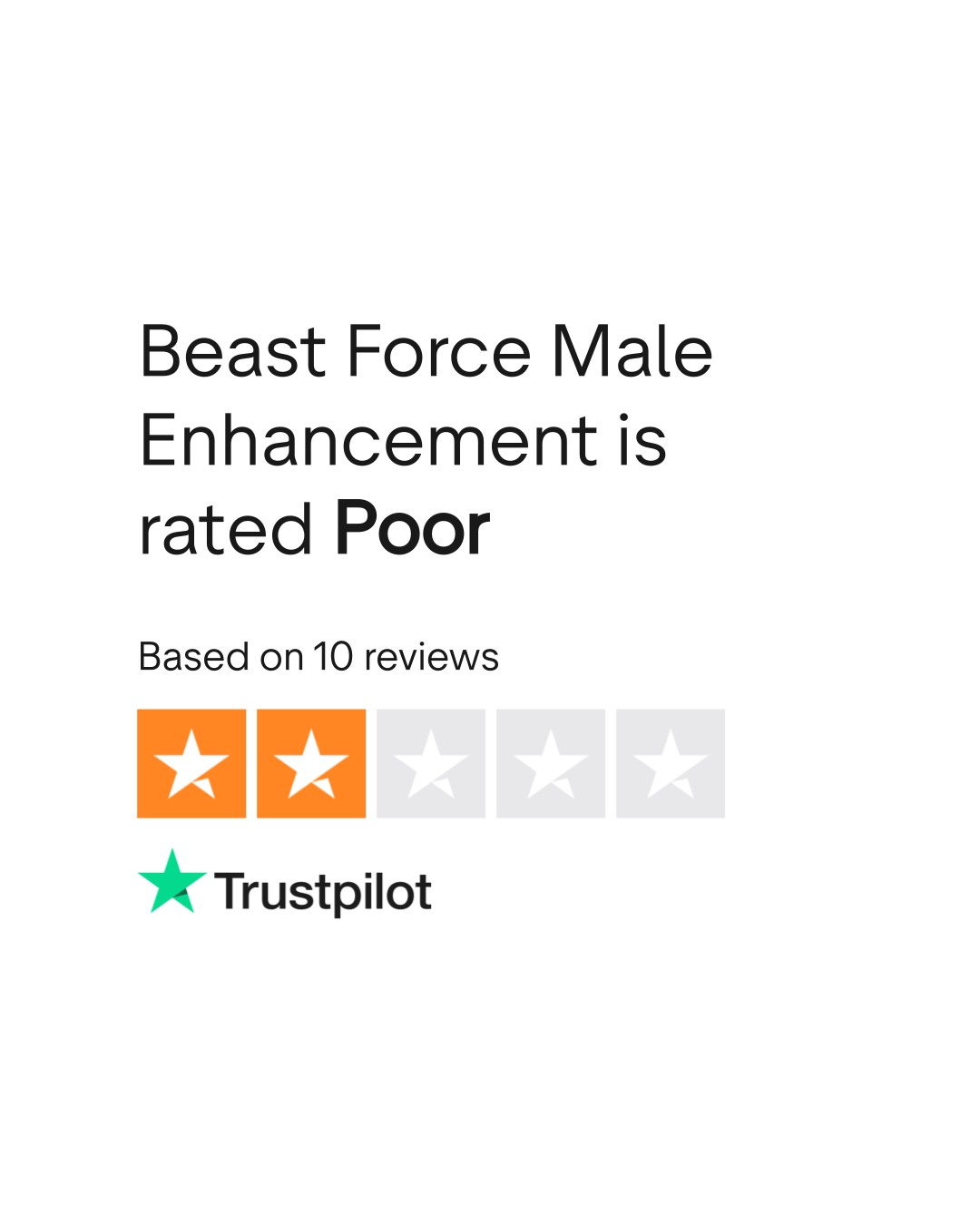 Beast Force Male Enhancement Reviews | Read Customer Service Reviews of ...