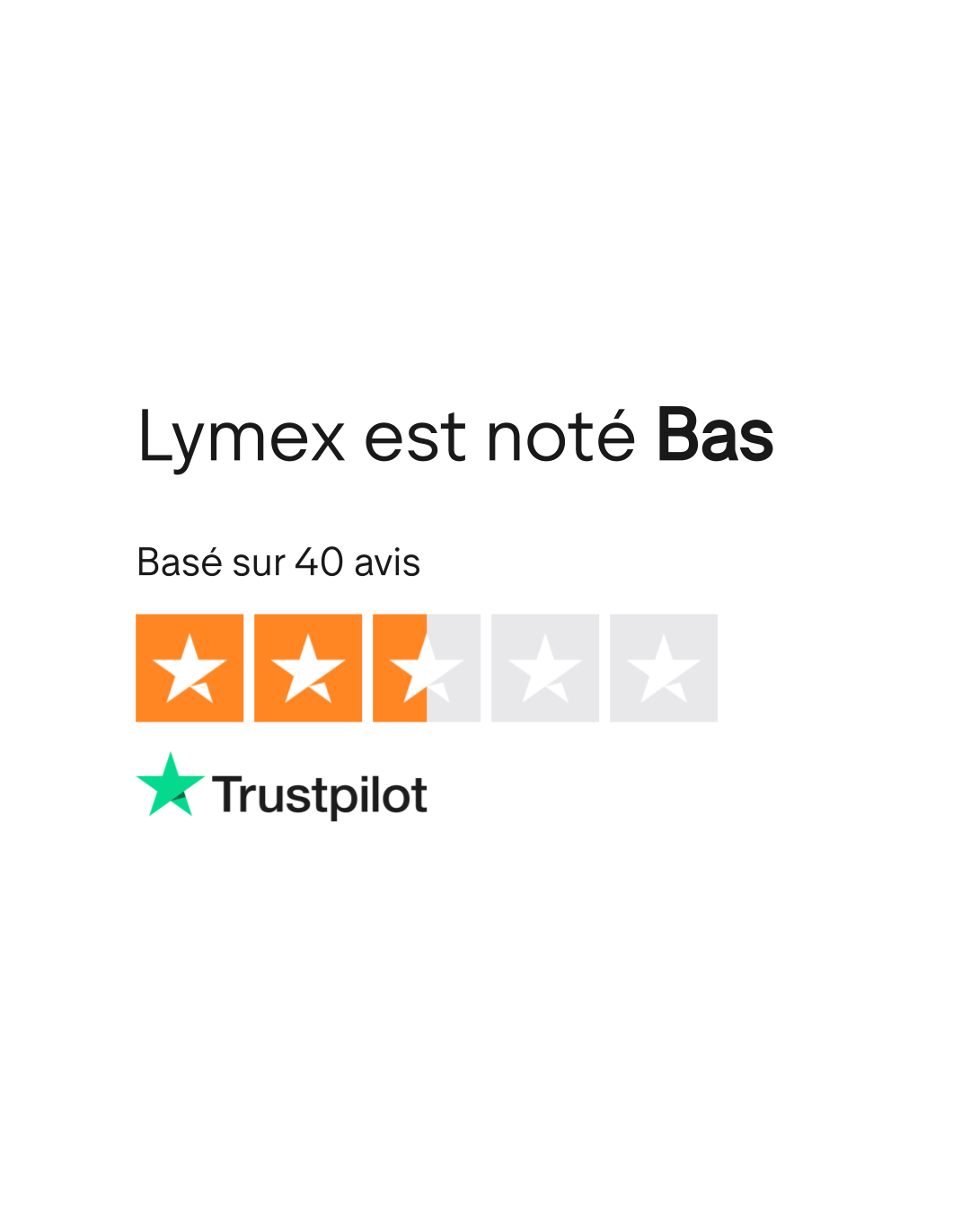 Avis de Lymex | Lisez les avis marchands de lymex.fr