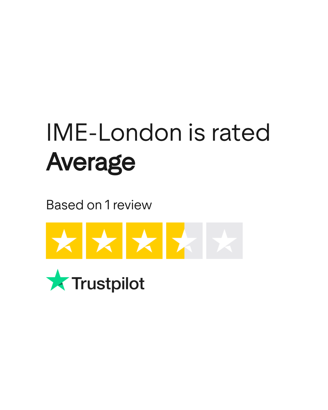 IME-London Reviews | Read Customer Service Reviews of www.imelondon.co.uk