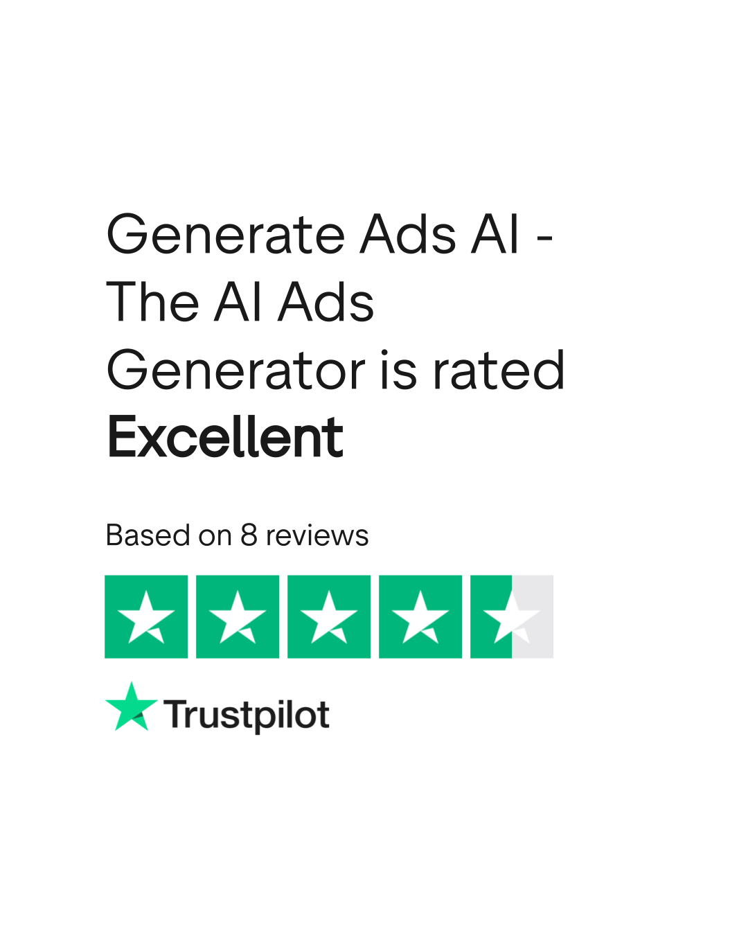 Generate Ads AI - The AI Ads Generator Reviews | Read Customer Service Reviews of generateads.ai