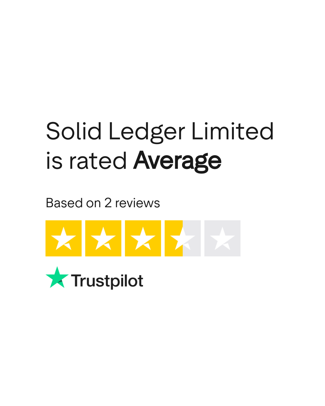 Solid Ledger Limited Reviews | Read Customer Service Reviews of ...