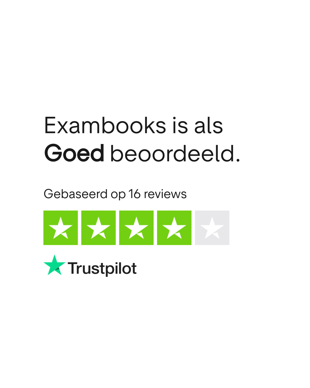 Exambooks reviews | Bekijk consumentenreviews over exambooks.nl