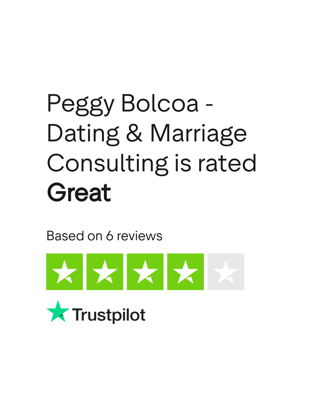 Peggy Bolcoa - Dating & Marriage Consulting Reviews | Read Customer ...