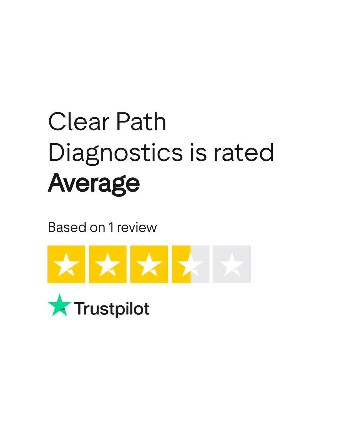 Clear Path Diagnostics Reviews | Read Customer Service Reviews of clearpathdiagnostics.co.uk