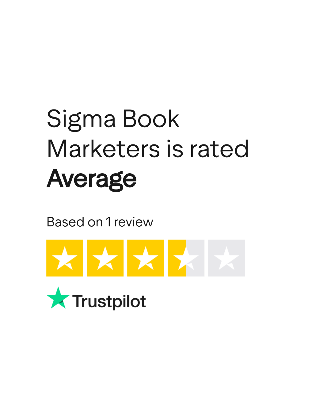 Sigma Book Marketers Reviews | Read Customer Service Reviews of ...