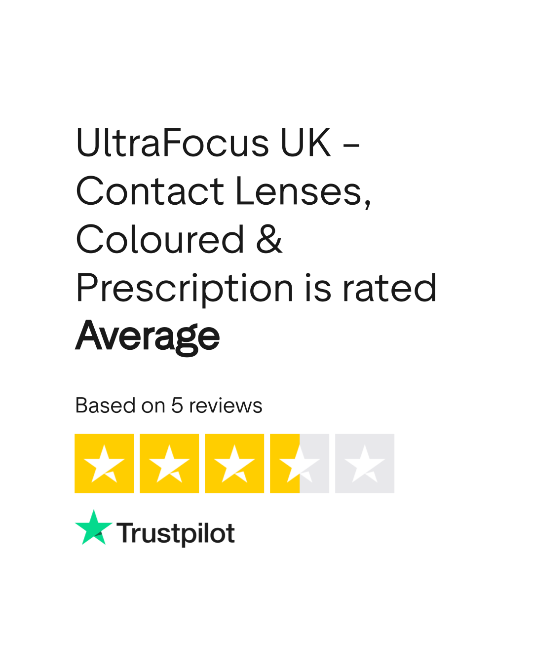 UltraFocus UK – Contact Lenses, Coloured & Prescription Reviews | Read ...