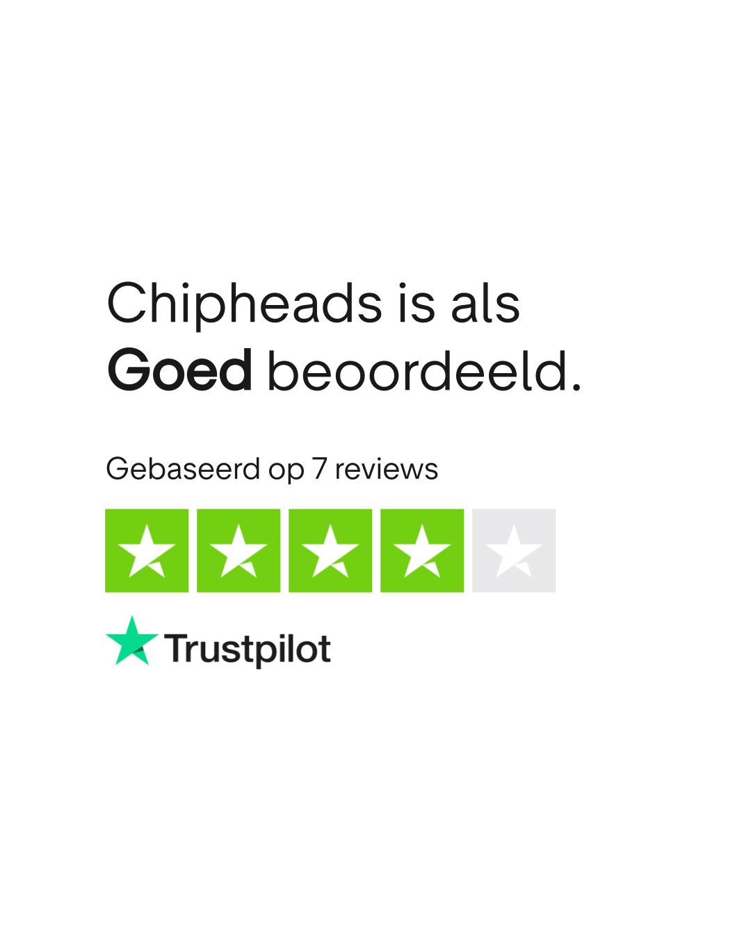 Chipheads reviews | Bekijk consumentenreviews over chipheads.nl