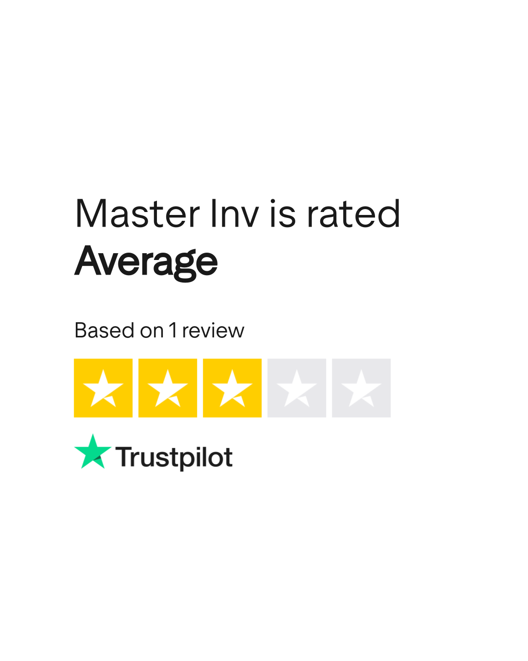 Master Inv Reviews | Read Customer Service Reviews of master-inv.com