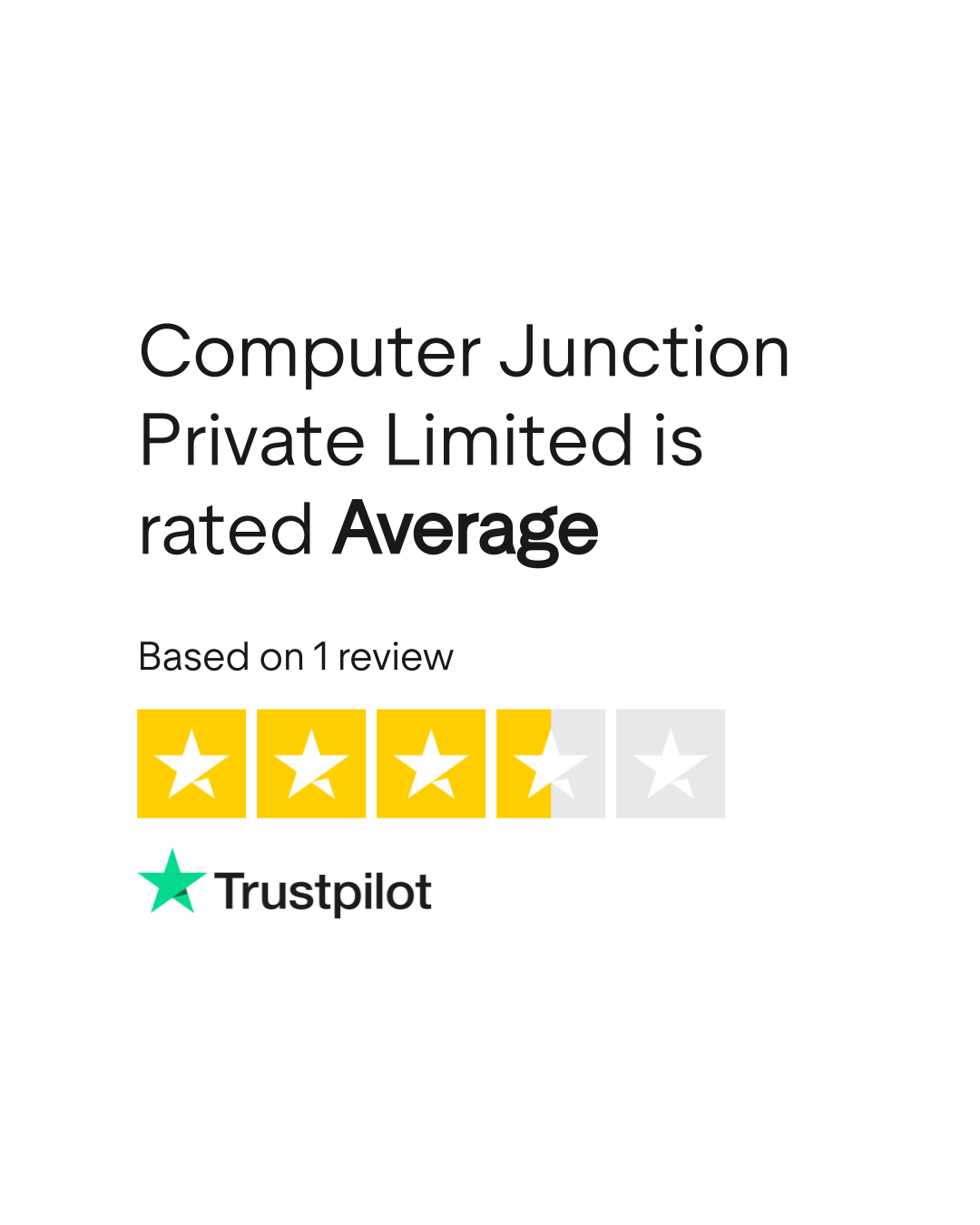 Computer Junction Private Limited Reviews | Read Customer Service ...