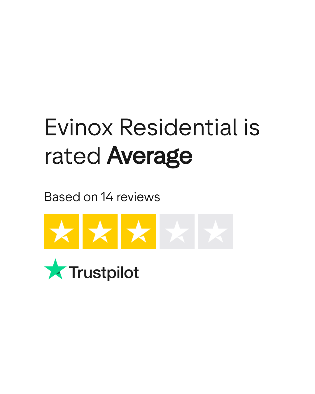 Evinox Residential Reviews | Read Customer Service Reviews of evinoxresidential.co.uk
