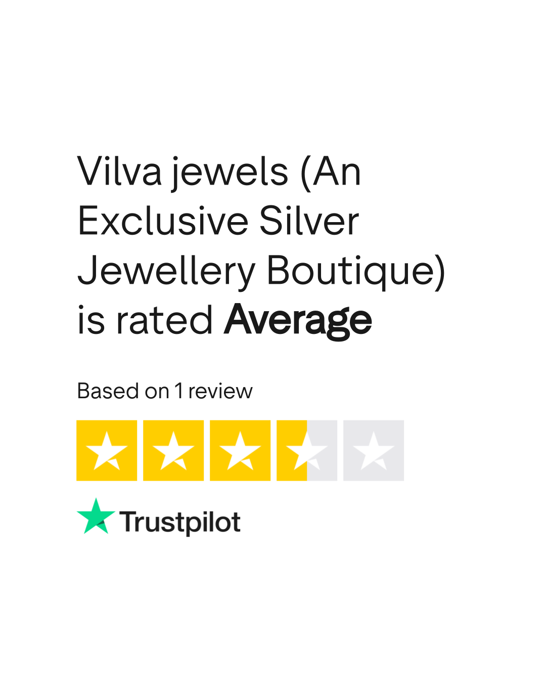 Vilva jewels (An Exclusive Silver Jewellery Boutique) Reviews | Read Customer Service Reviews of ...