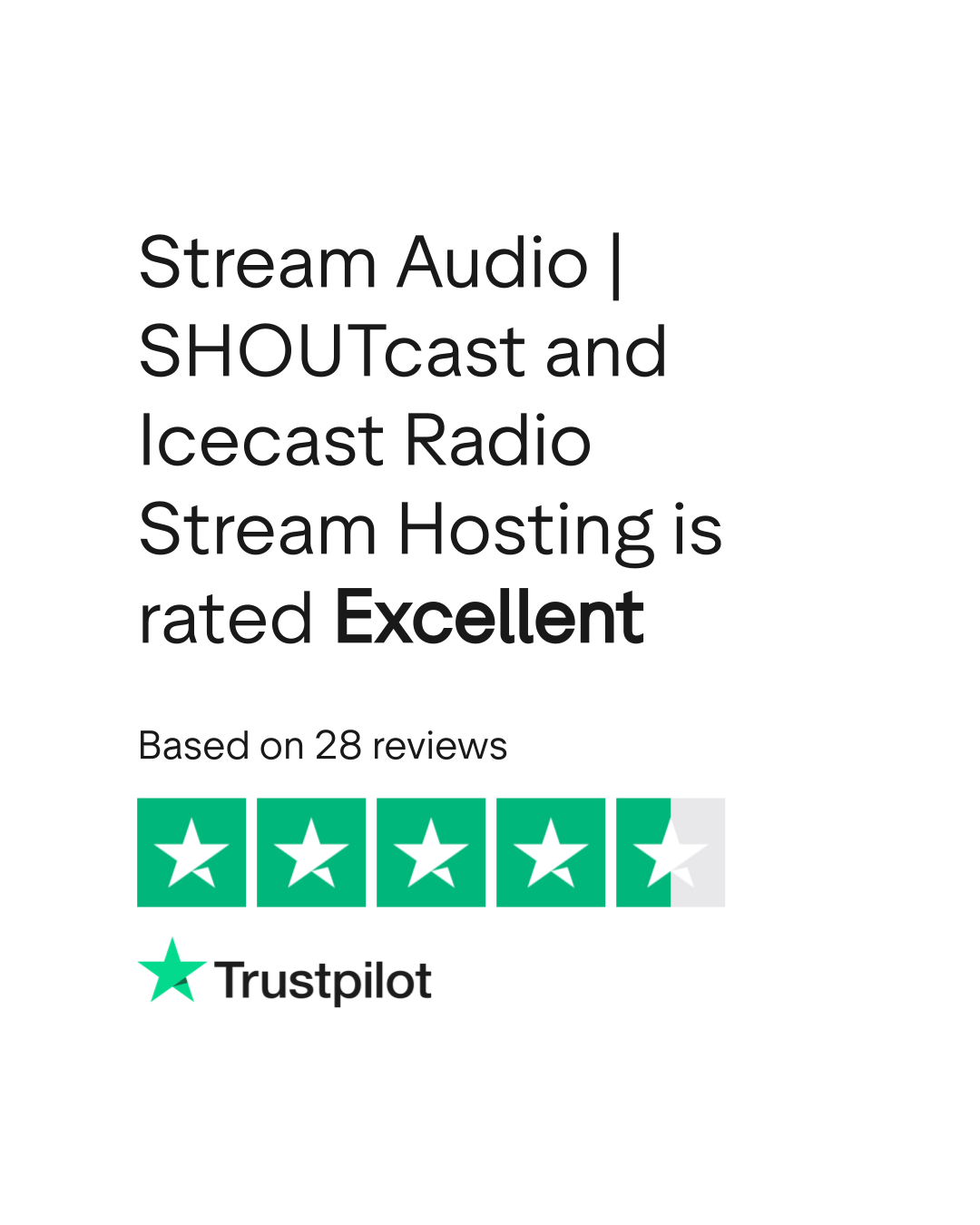 Stream Audio | SHOUTcast and Icecast Radio Stream Hosting Reviews ...
