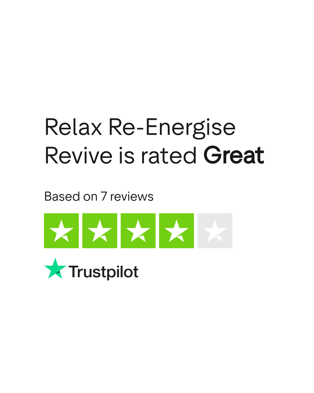 Relax Re-Energise Revive Reviews | Read Customer Service Reviews of ...