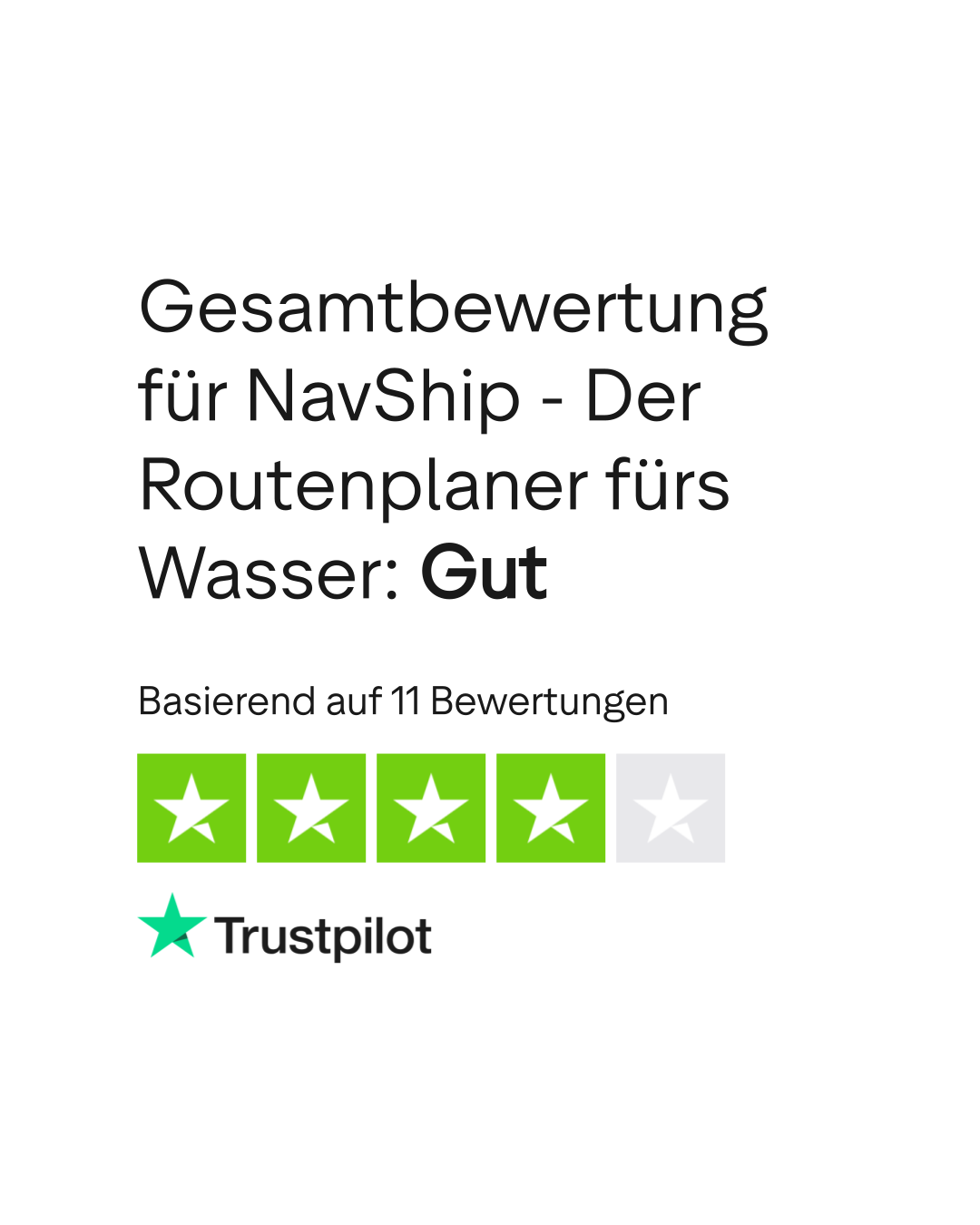 Bewertungen zu NavShip - Der Routenplaner fürs Wasser | Lesen Sie ...