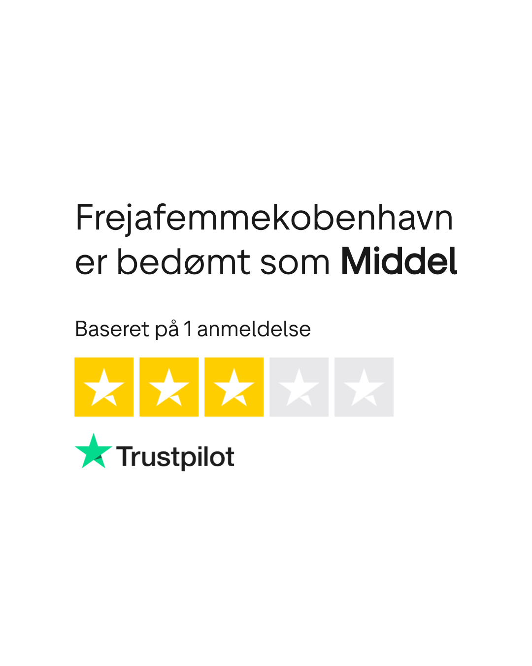 Anmeldelser af Frejafemmekobenhavn | Læs kundernes anmeldelser af frejafemmekobenhavn.dk