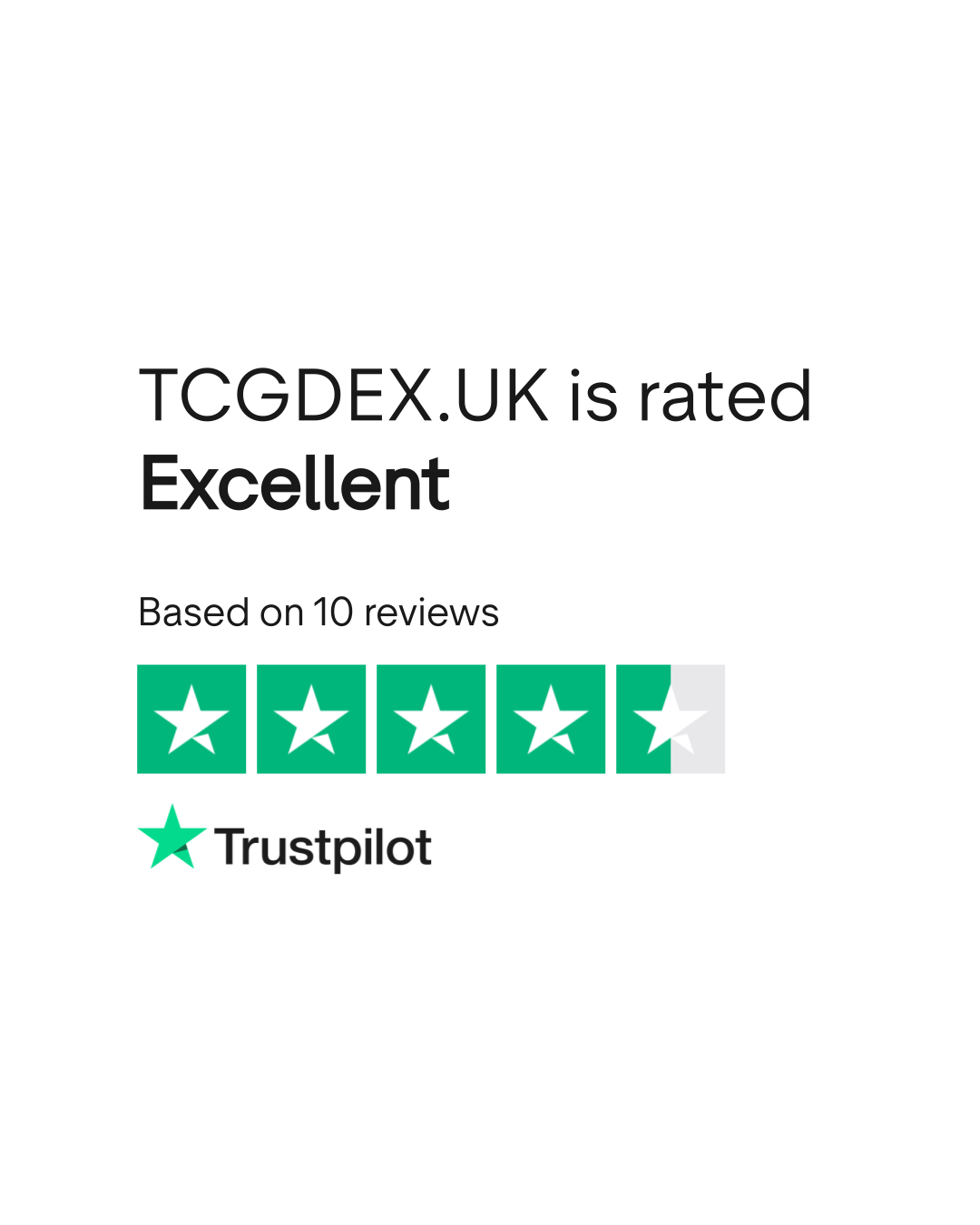 TCGDEX.UK Reviews | Read Customer Service Reviews of tcgdex.uk