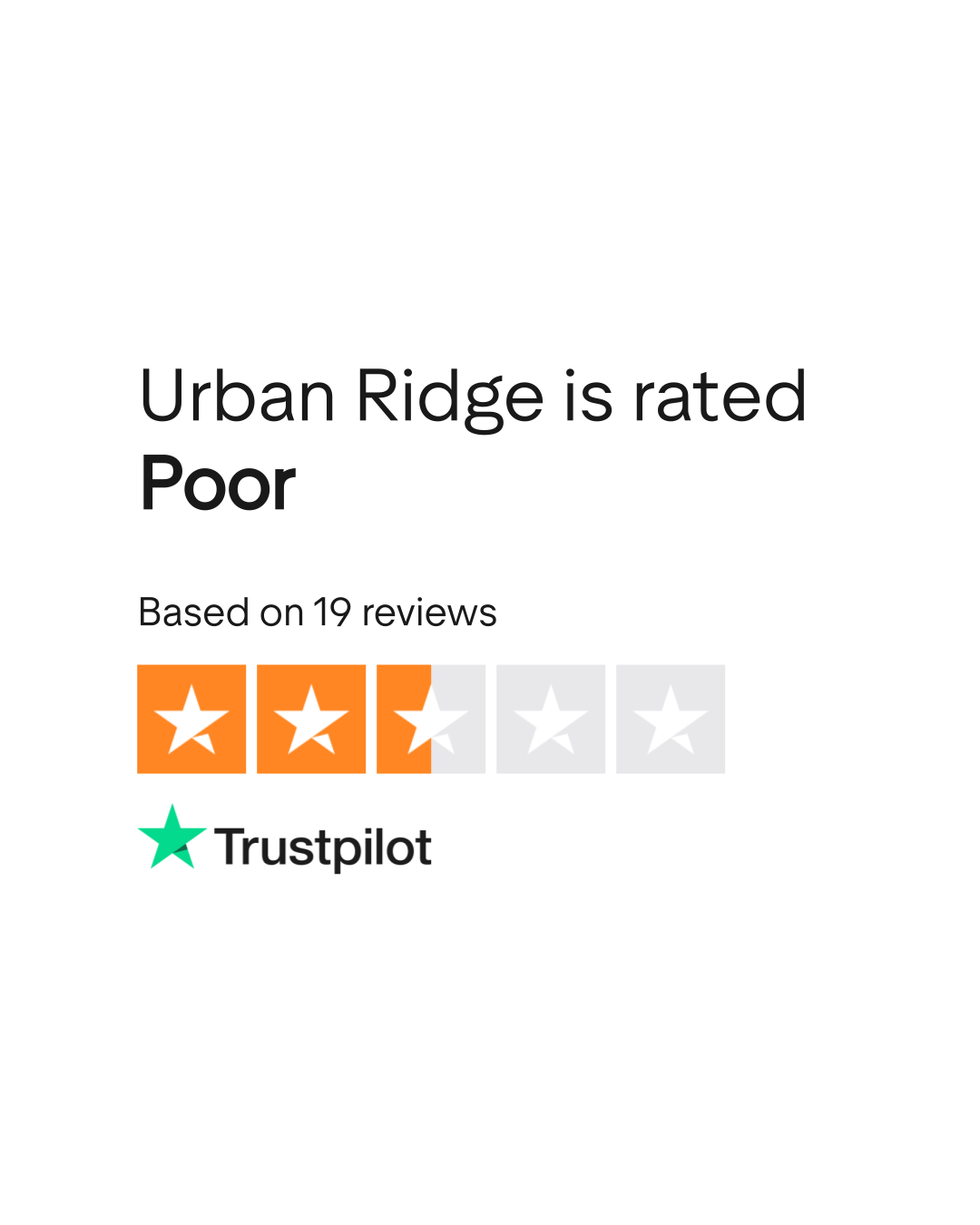 Urban Ridge Reviews | Read Customer Service Reviews of www.urban-ridge.com
