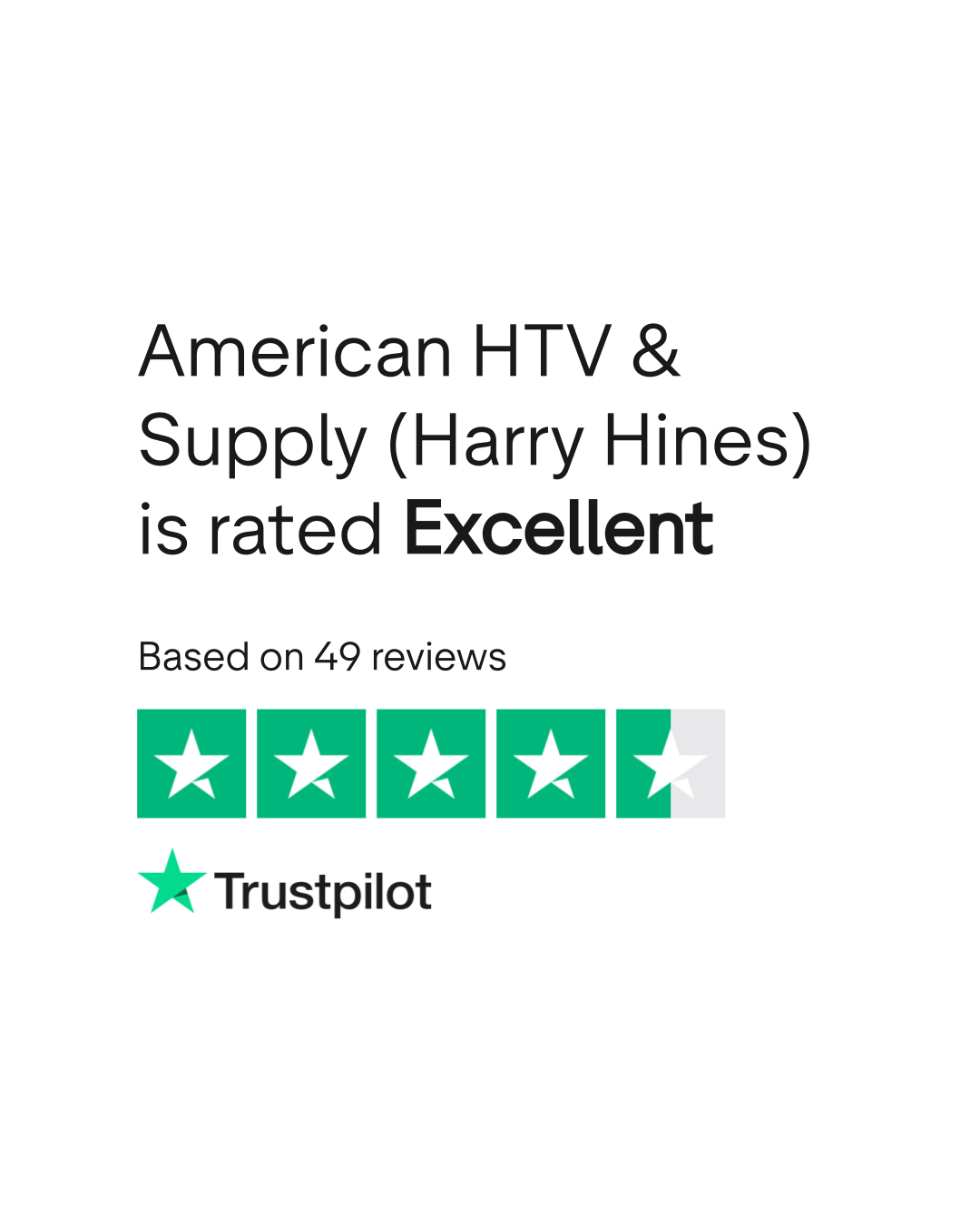 American HTV & Supply (Harry Hines) Reviews | Read Customer Service ...