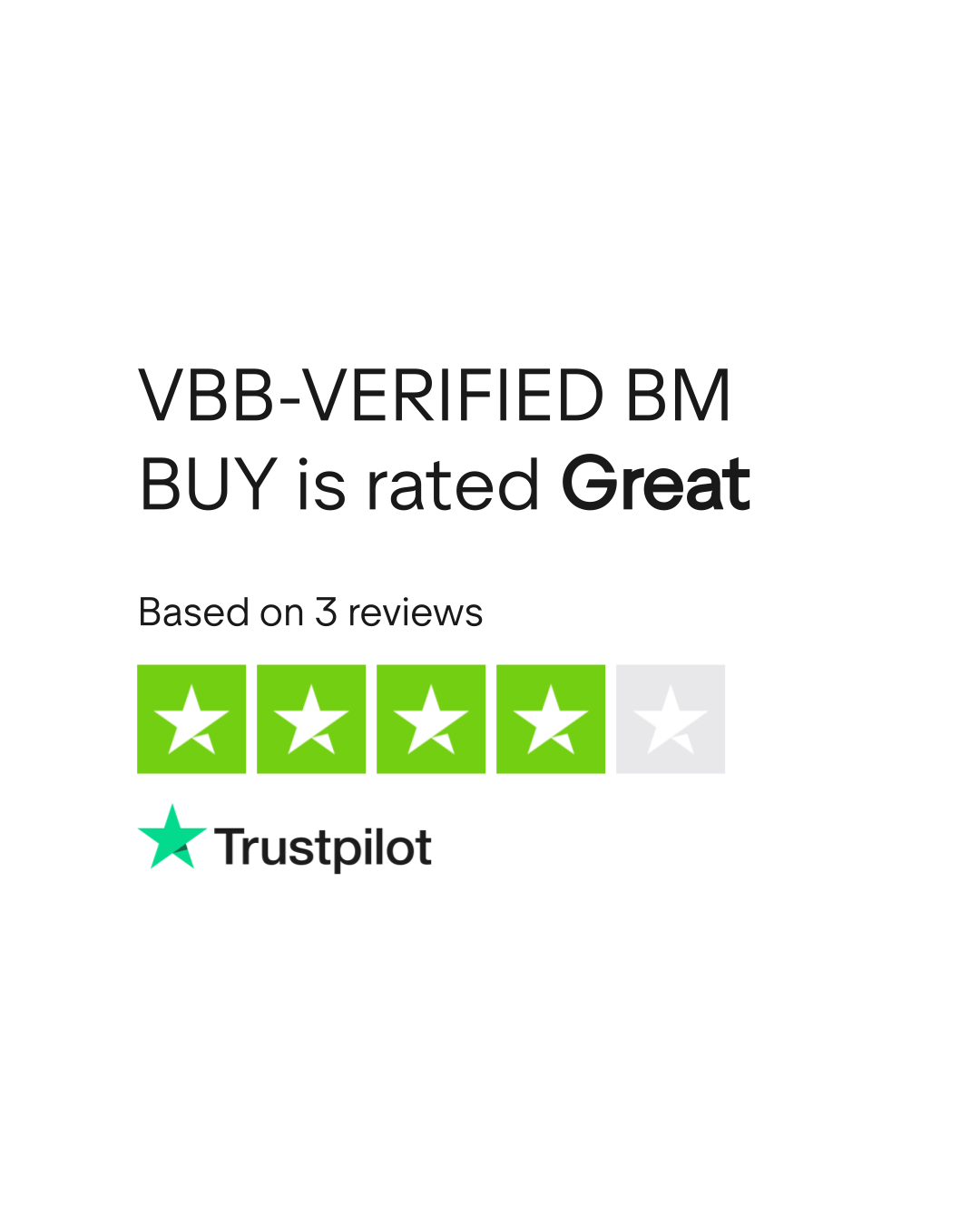 VBB-VERIFIED BM BUY Reviews | Read Customer Service Reviews of ...