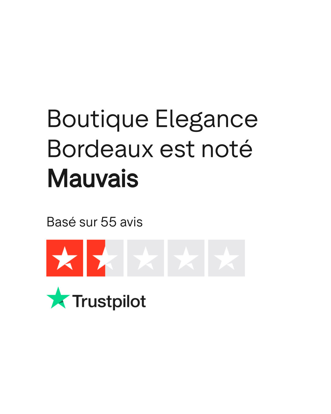 Avis de Boutique Elegance Bordeaux | Lisez les avis marchands de www.boutique-elegance-bordeaux.fr
