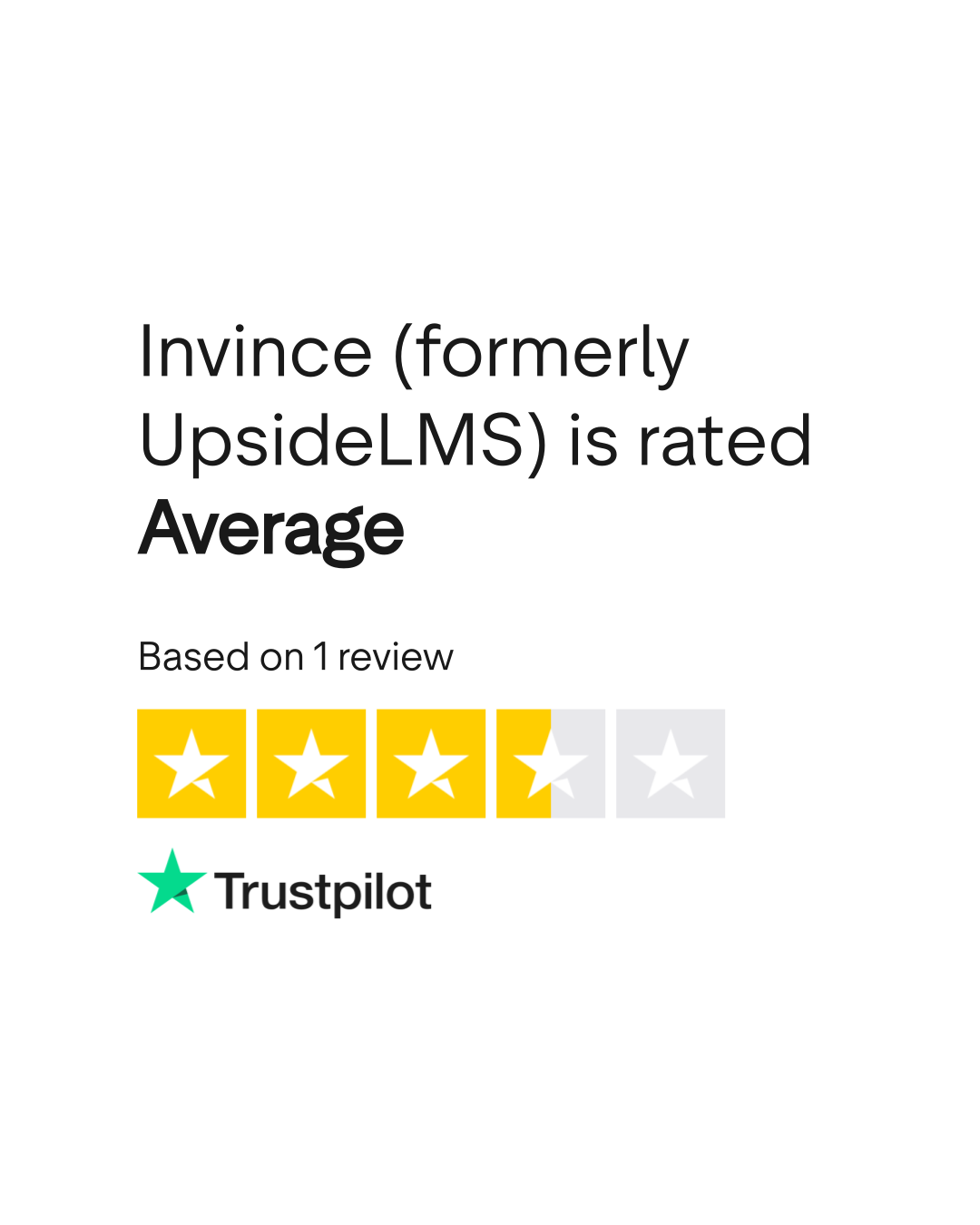 Invince (formerly UpsideLMS) Reviews | Read Customer Service Reviews of ...