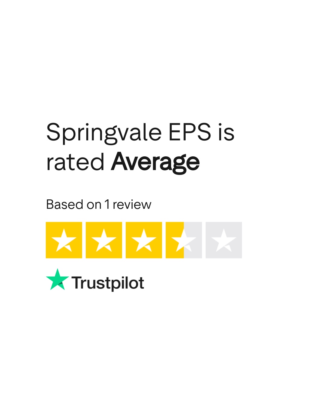Springvale EPS Reviews | Read Customer Service Reviews of springvale.com