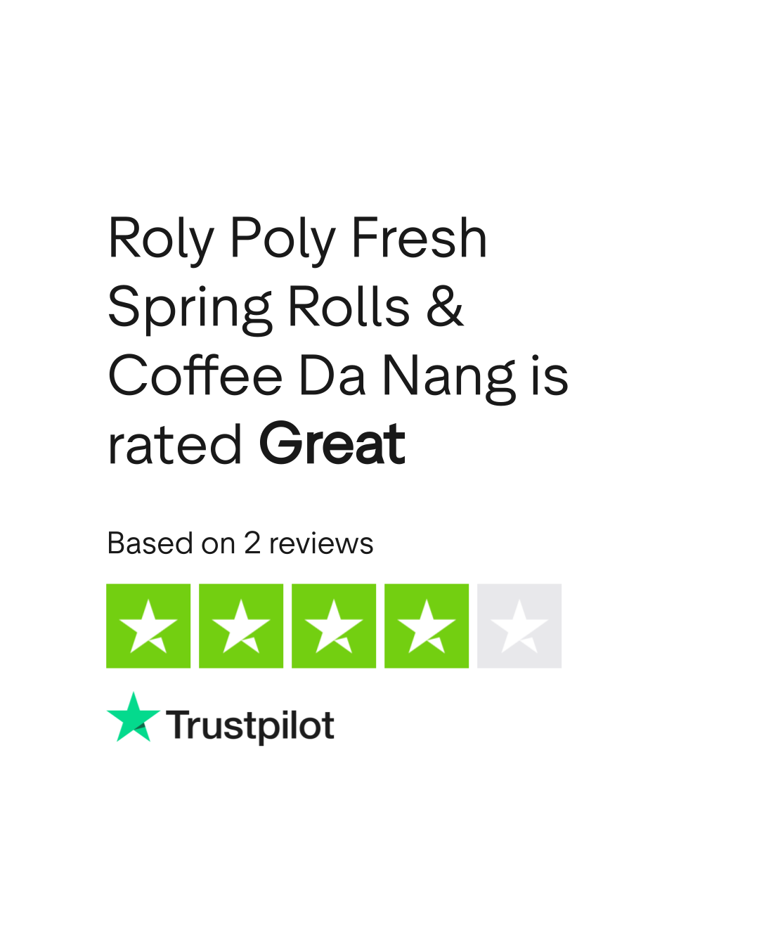 Roly Poly Fresh Spring Rolls & Coffee Da Nang Reviews | Read Customer ...