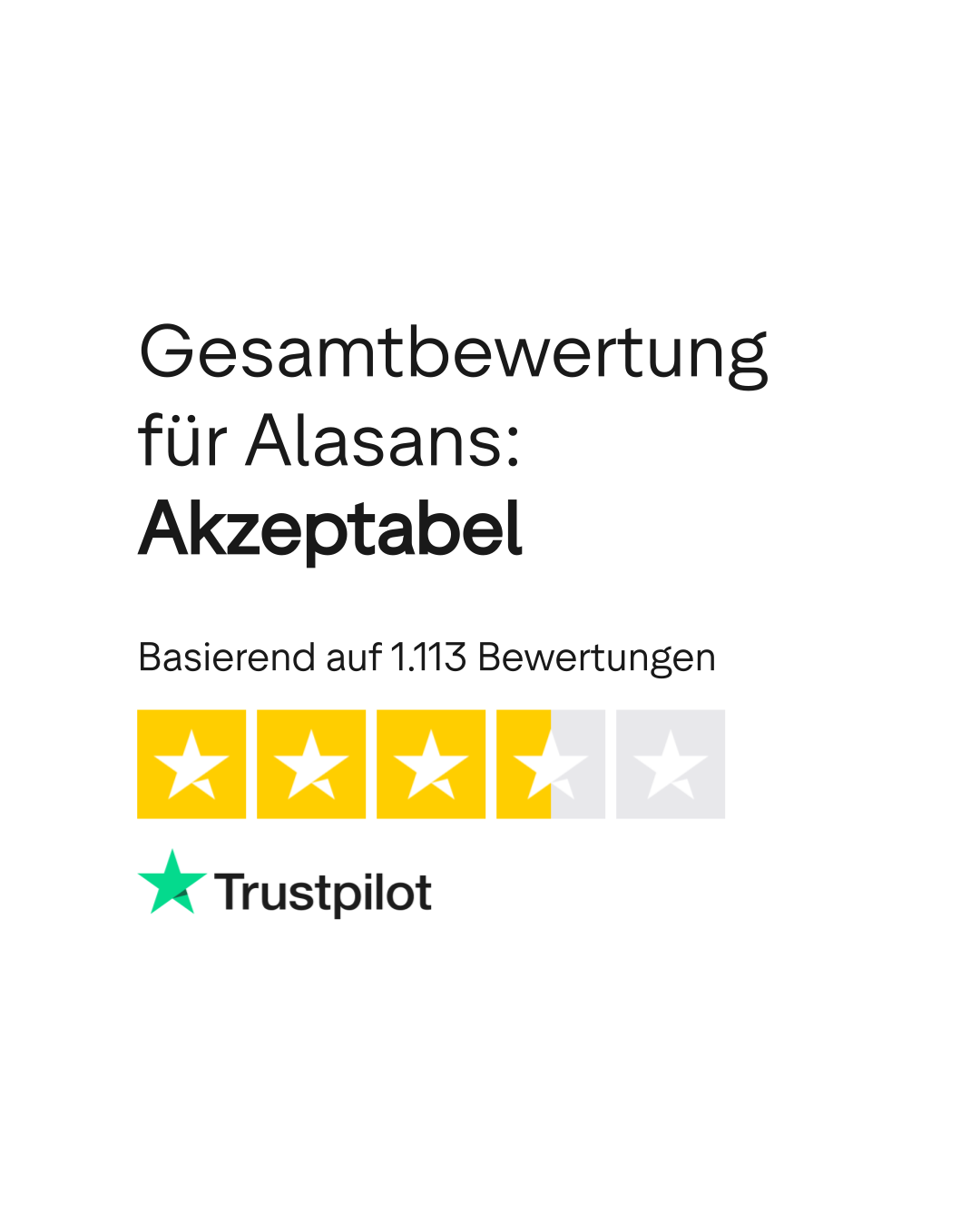 Bewertungen zu Alasans | Lesen Sie Kundenbewertungen zu alasans.es