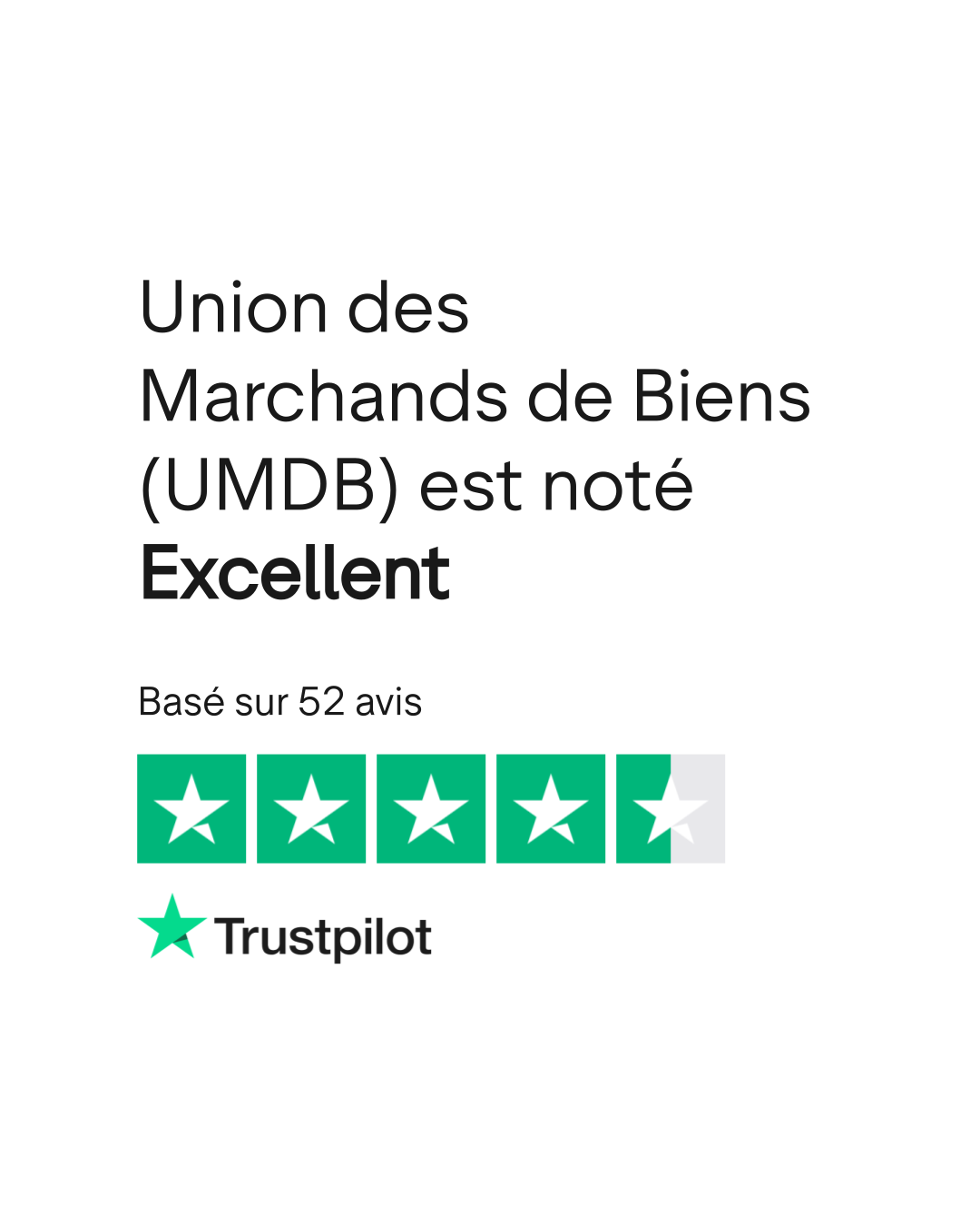 Avis de Union des Marchands de Biens (UMDB) | Lisez les avis marchands ...