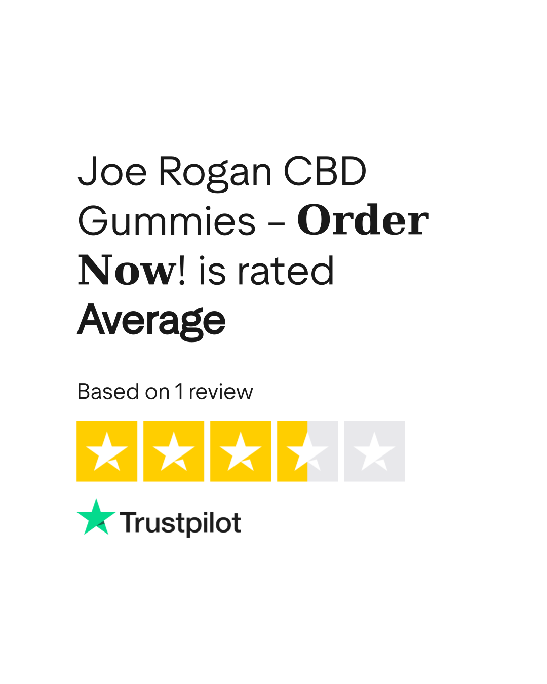 Joe Rogan CBD Gummies – 𝐎𝐫𝐝𝐞𝐫 𝐍𝐨𝐰! Reviews | Read Customer Service ...