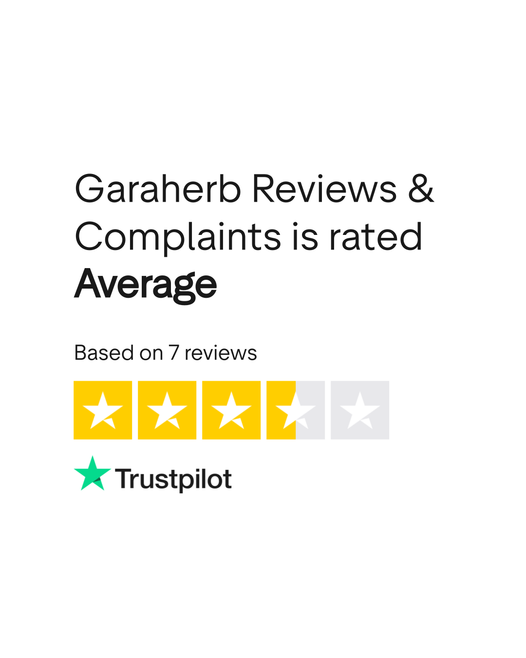 Garaherb Reviews & Complaints Reviews | Read Customer Service Reviews of garaherb.whoherbs.com