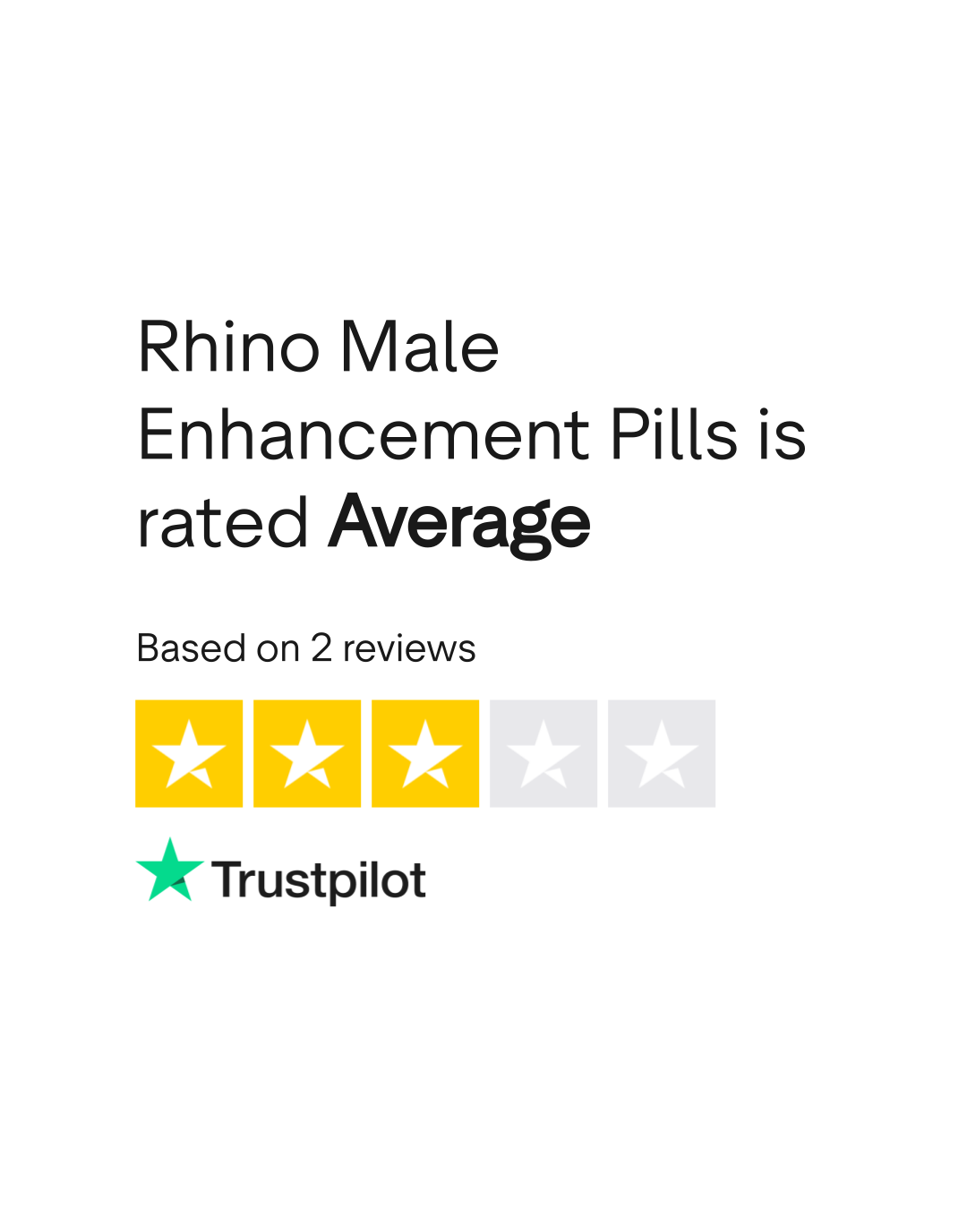 Rhino Male Enhancement Pills Reviews | Read Customer Service Reviews of ...
