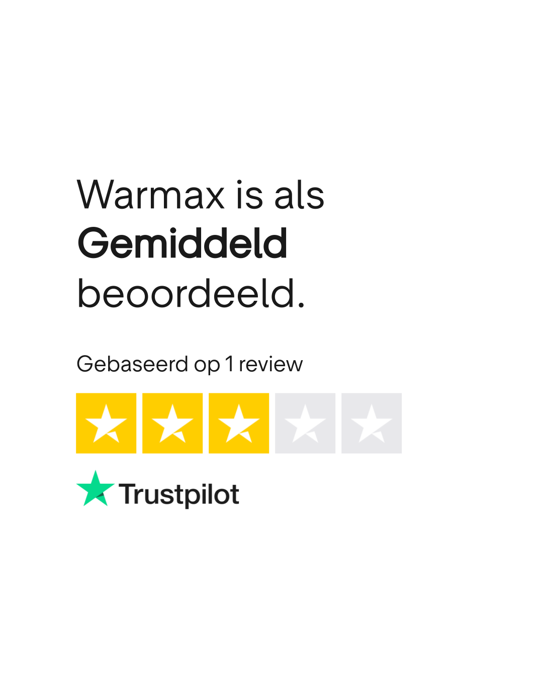 Warmax reviews | Bekijk consumentenreviews over warmax.nl