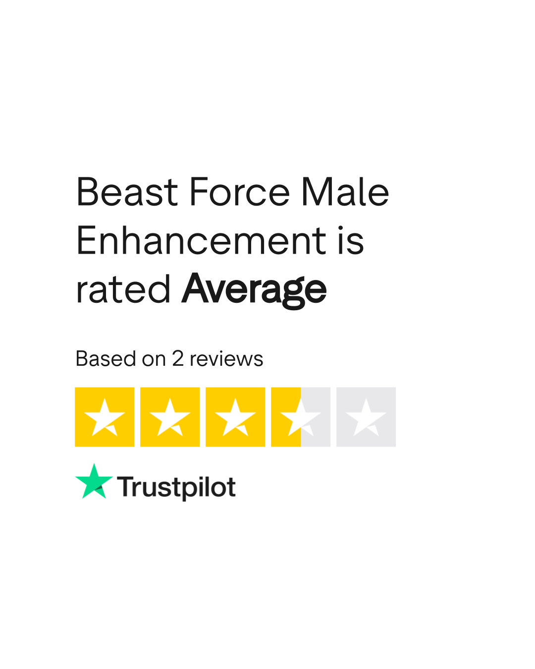 Beast Force Male Enhancement Reviews | Read Customer Service Reviews of ...